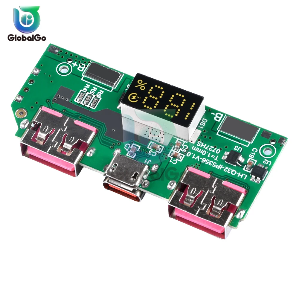 5V-3A-Lithium-Battery-Digital-Display-Fast-Charging-Module-IP5356-TYPE ...