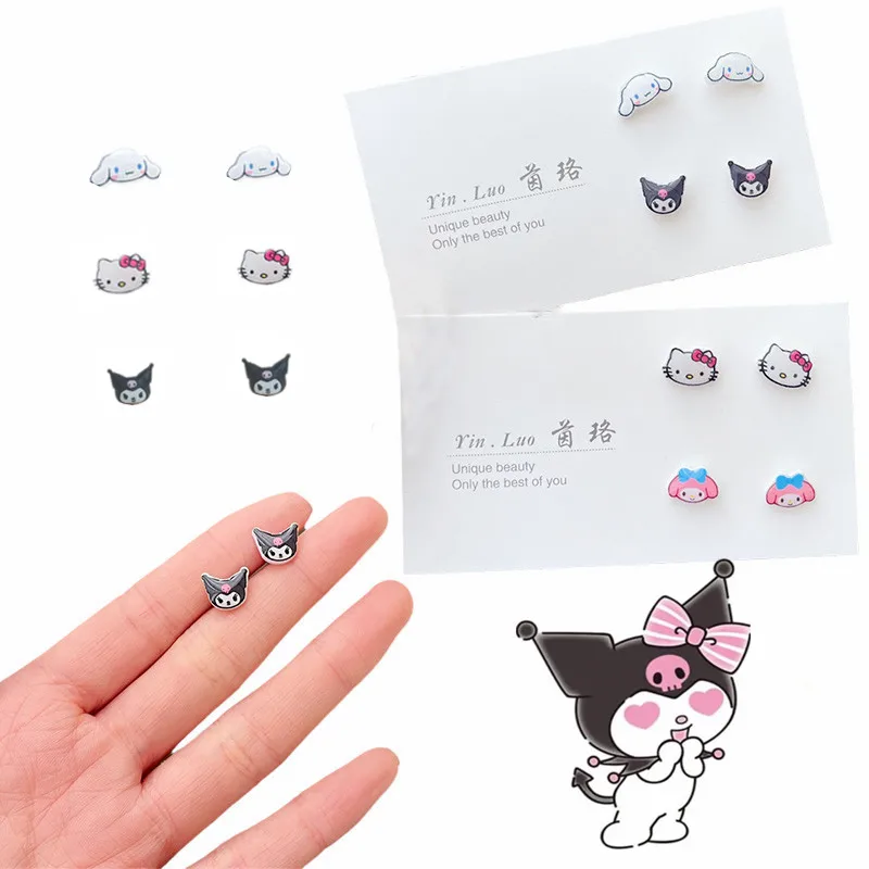Accessories Cinnamoroll | Melody Kuromi Earrings - Animation ...