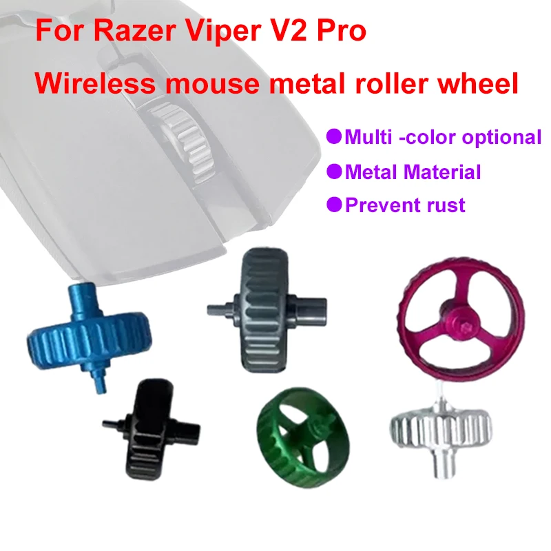 Custom-Metal-Scroll-Wheel-Replacement-Parts-for-Razer-Viper-v2-Pro ...