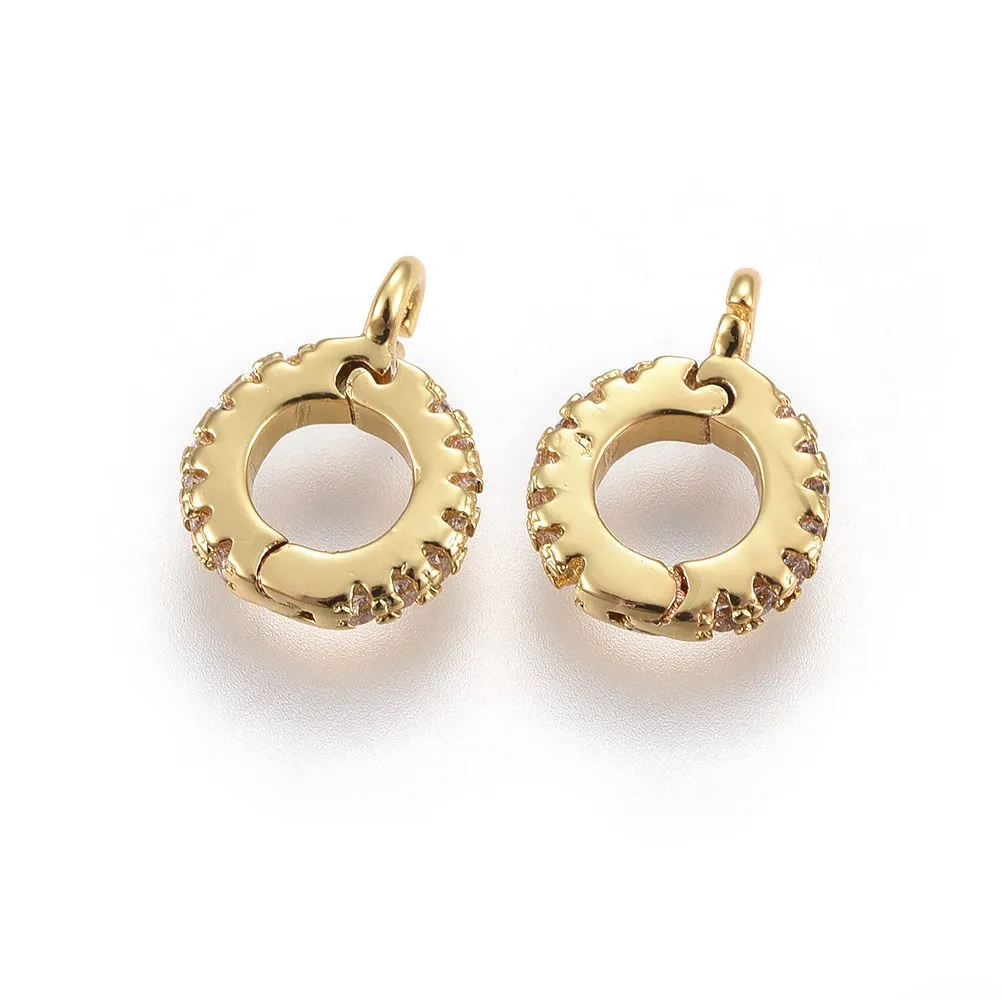 10pcs-Brass-Cubic-Zirconia-Enhancer-Shortener-Bails-Hinged-Pendant ...