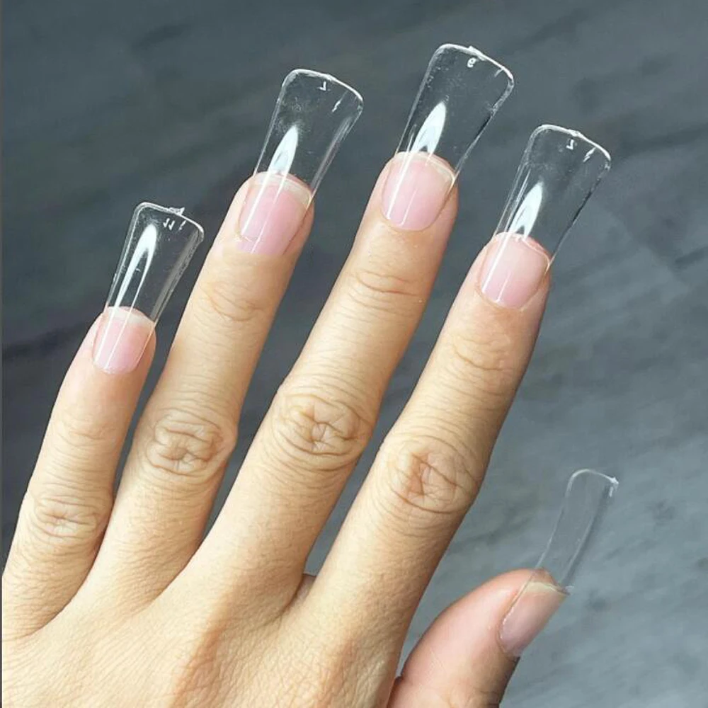 French Duck Feet Nails