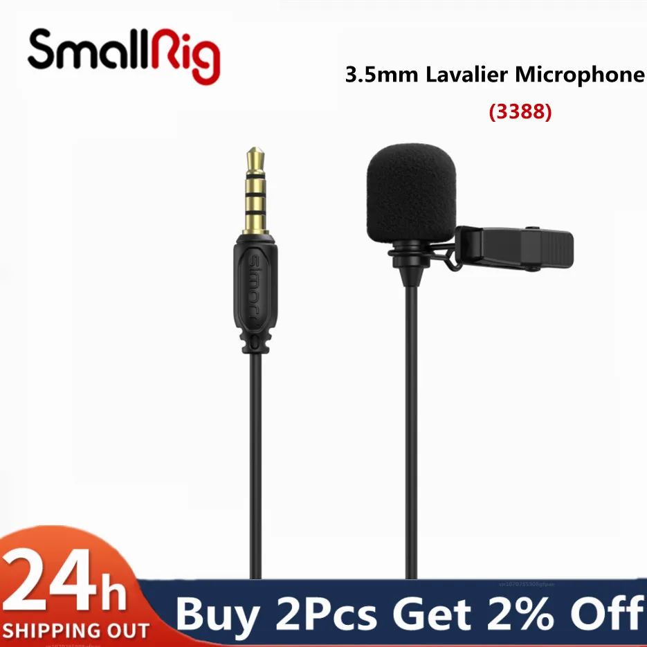 SmallRig-Wave-L1-3-5mm-Lavalier-Microphone-for-Mobile-Phone-Computer ...