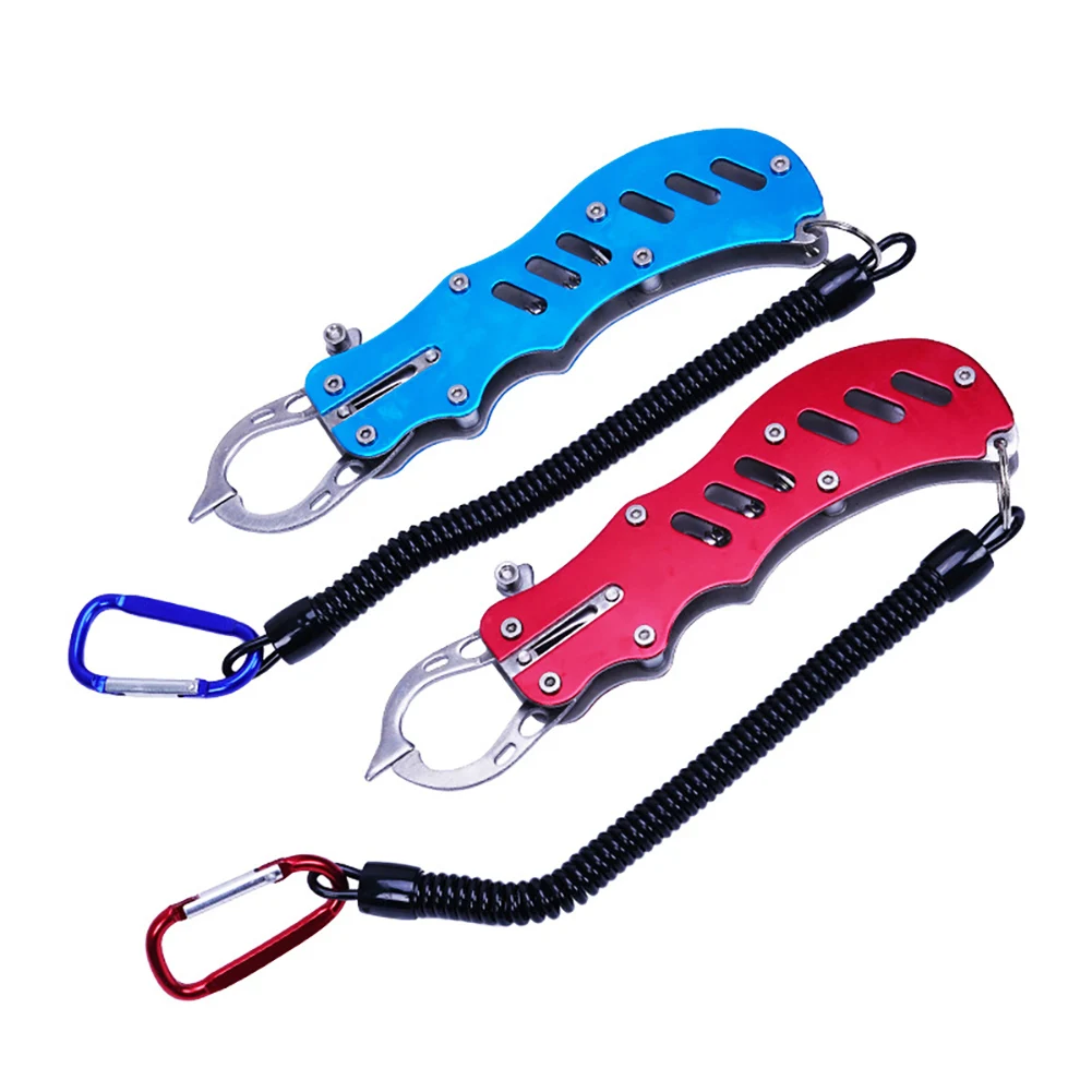 Fish-Lip-Gripper-Aluminium-Alloy-Fishing-Grip-One-handed-Grabber-Holder ...
