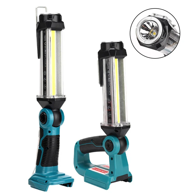 2000LM-LED-Tool-Lamp-Work-Light-for-Makita-18V-Li-ion-Battery-BL1830 ...