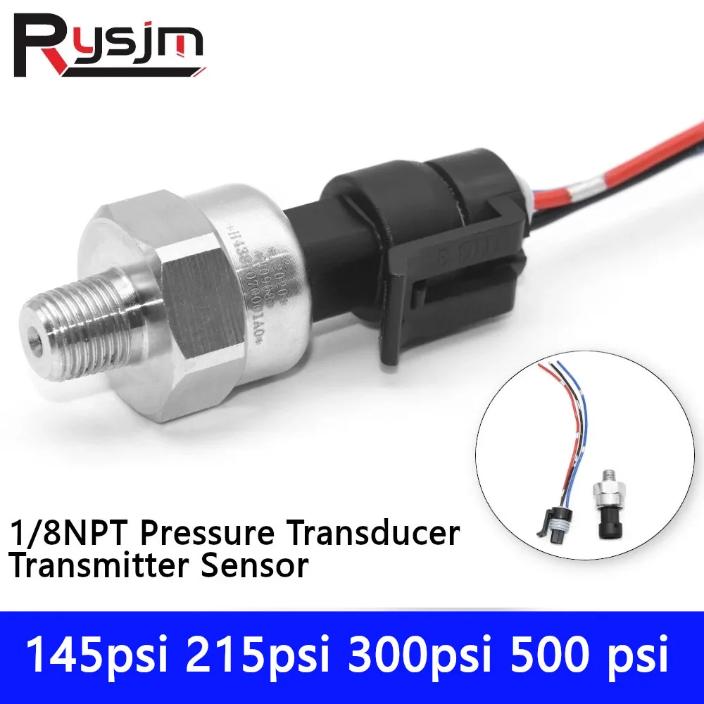 1pc-1-8NPT-Oil-Pressure-Transducer-Transmitter-Sensor-145Psi-215Psi ...