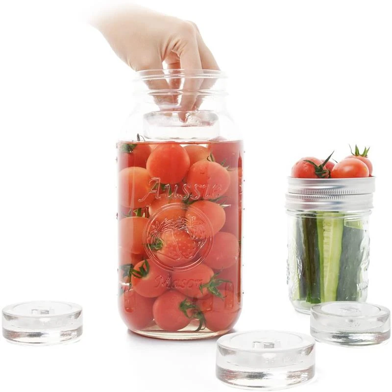 Fermenting Kimchi Mason Jars | Fermentation Crock Weights ...