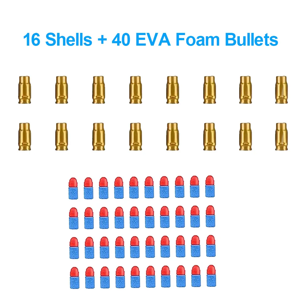 Shell-Ejecting-Toy-Gun-Bullets-Soft-EVA-Foam-Bullet-For-Glock-Toy-Guns ...