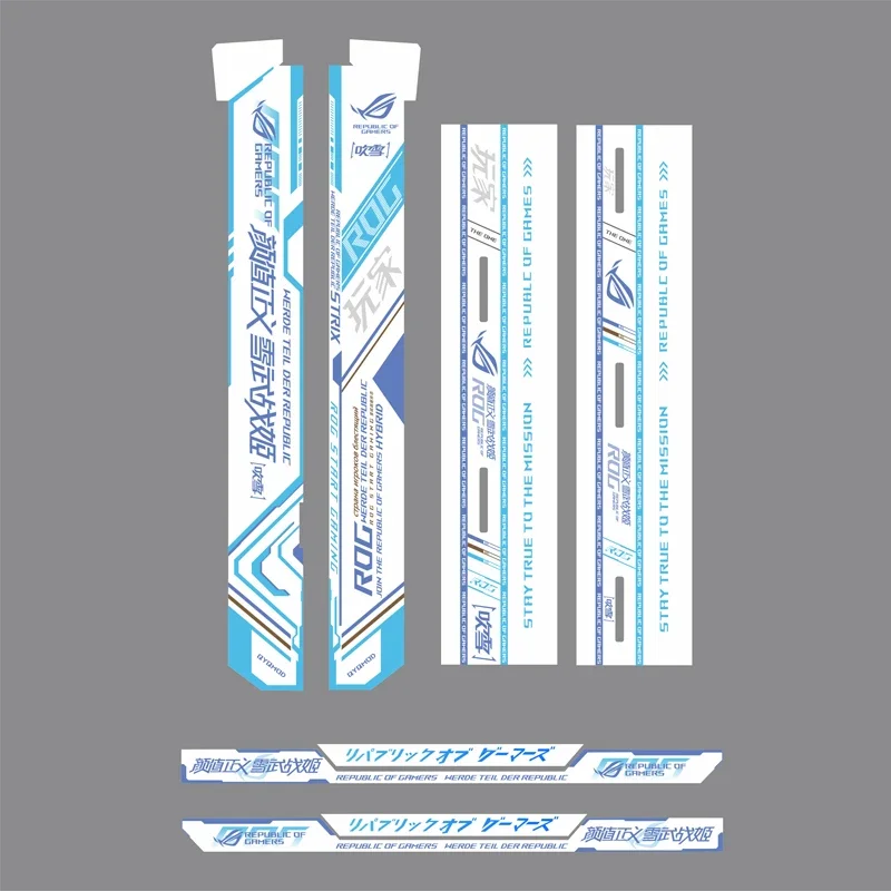 MOD-Anime-Stickers-For-ROG-Strix-Helios-Gamers-Case-DIY-GX601-Gaming ...