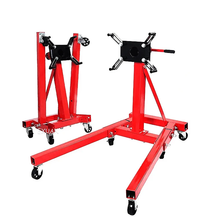 Soporte de motor multifunción para reparación, Marco abatible ...