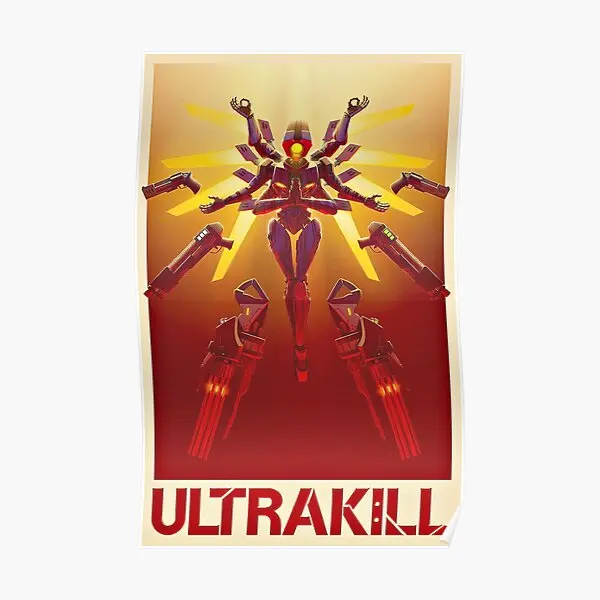 Ultrakill-Poster-Wall-Decor-Art-Decoration-Print-Home-Vintage-Picture ...