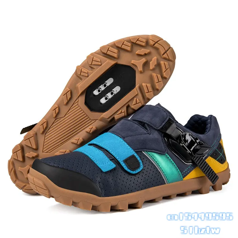 2023-Mountain-Bike-Shoes-Men-Cycling-Sneaker-MTB-Cleats-Shoes-High ...