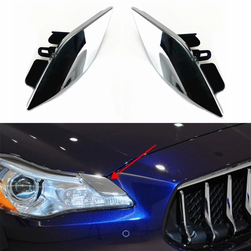 673008001 673008002 For Maserati Quattroporte 2014-2017 Front Headlamp ...