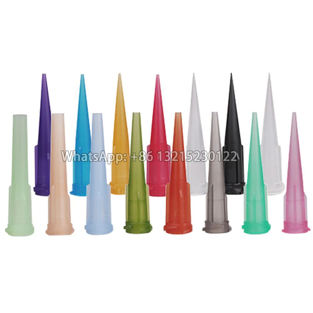 100PCS-10G-30G-TT-assorted-Plastic-Conical-Smoothflow-Tapered-Needle ...