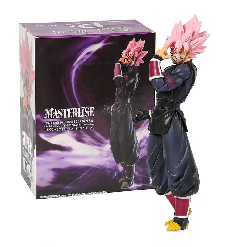 Dragon Ball Masterlise Super Saiyan Rose Black Son Goku Masked Ver PVC ...