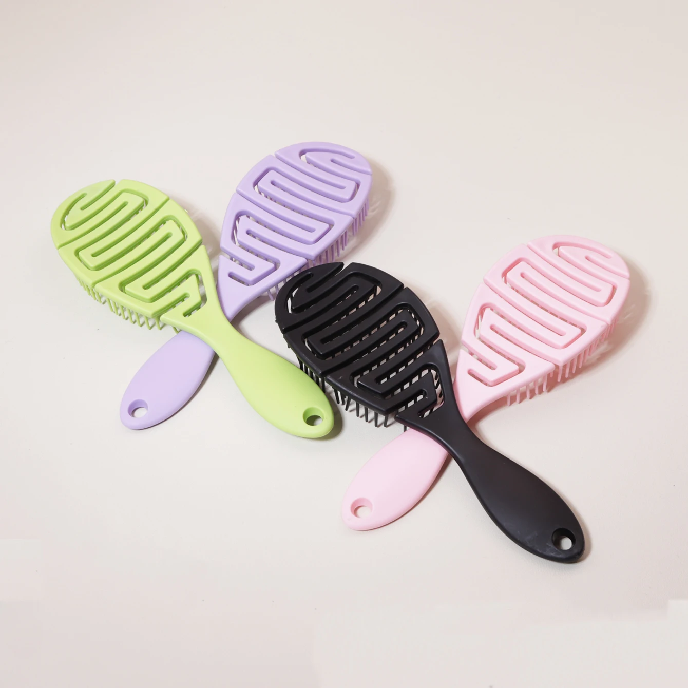 Hollow-Unwinding-Hair-Brush-1-2pcs-Dry-and-Wet-Hair-Sorting-Brush-Hair ...