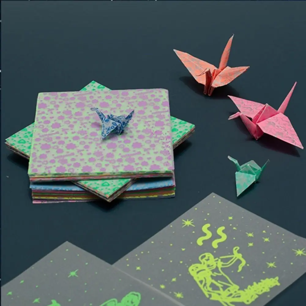 Papel-de-Origami-luminoso-papel-cuadrado-para-lbum-de-recortes-tarjeta ...