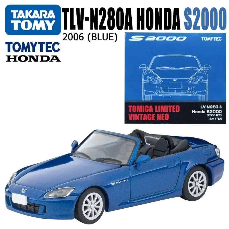 TAKARA-TOMY-TOMYTEC-Tomica-1-64-TLV-N280a-Honda-S2000-2006-blue-Alloy ...