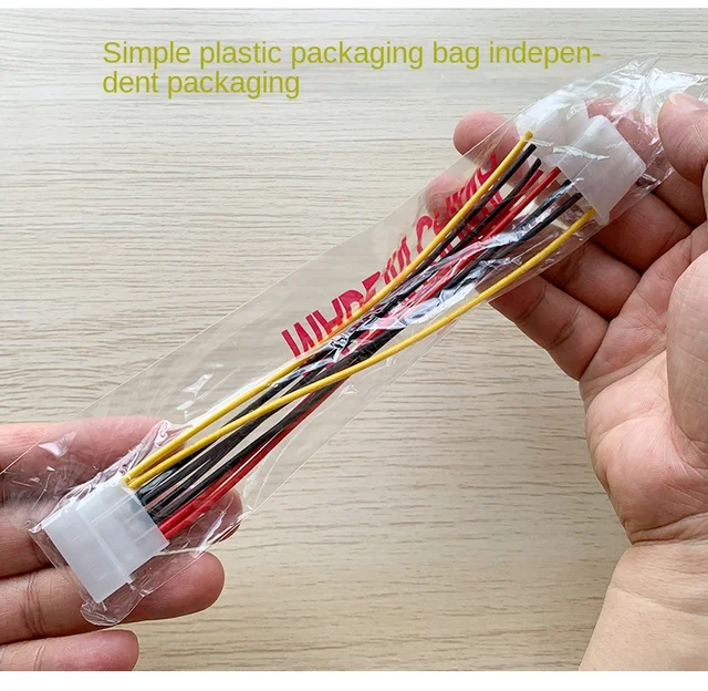 Power Splitter Cable Adaptor 4 Pin Molex Male Power To 2x IDE 4 Pin ...