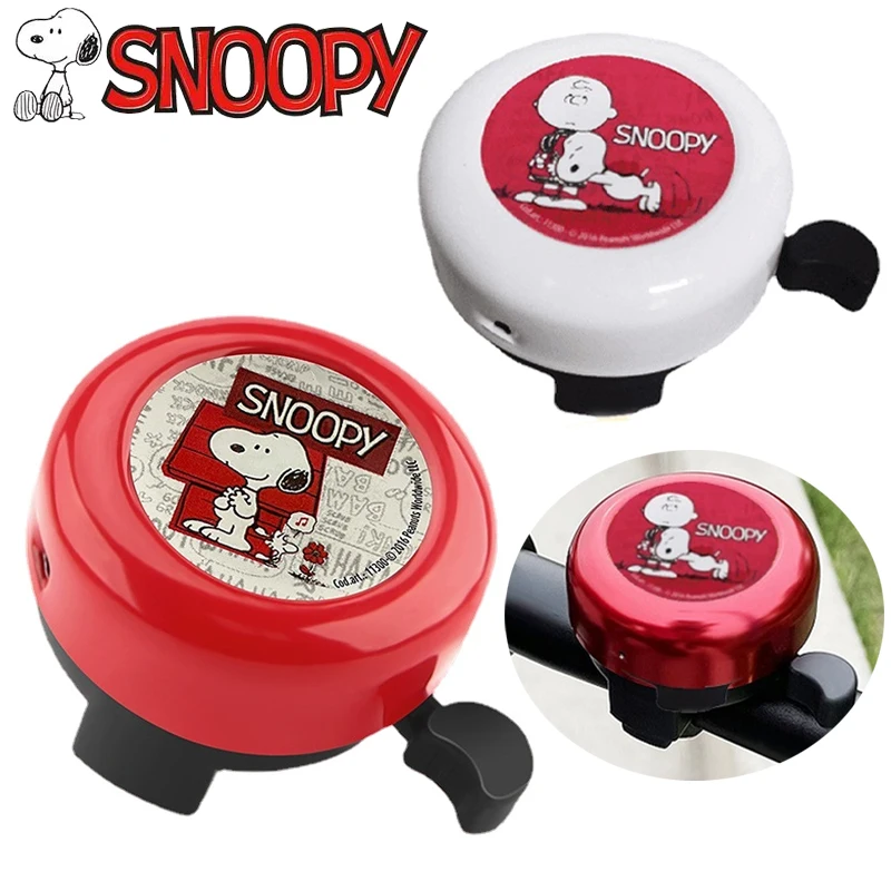 Snoopy Bicycle Bell Cartoon Anime Kids Boys Girls Handlebar MTB Stunt ...