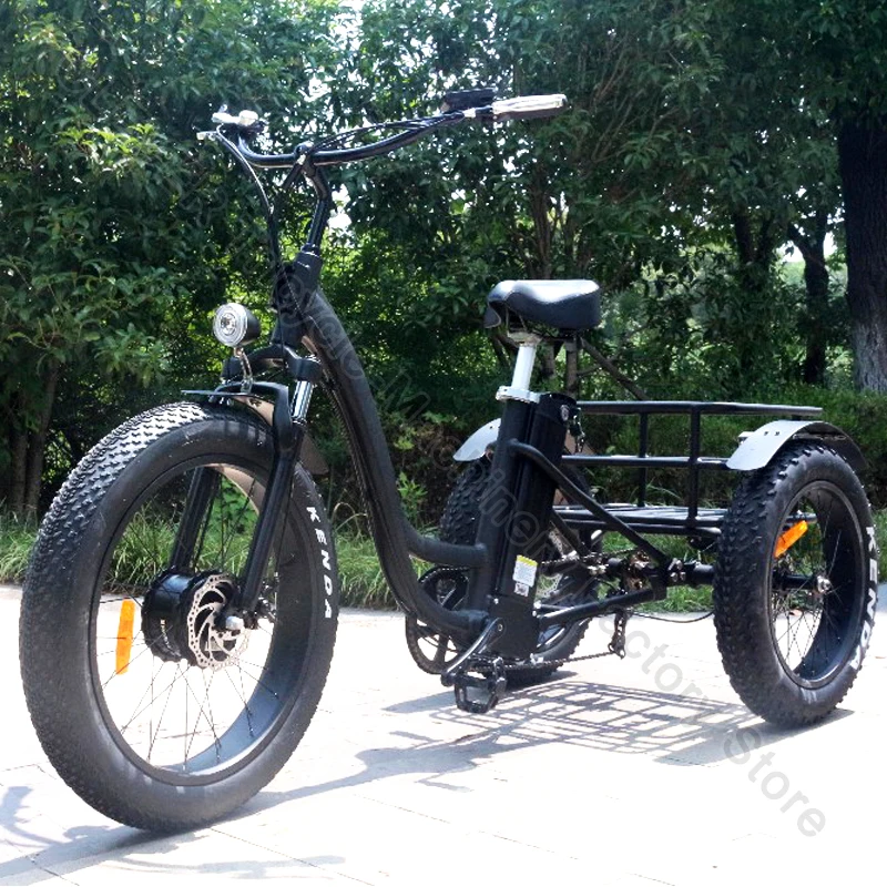Europe-Style-Adult-Tricycle-Cargo-Tricycle-4-0-Fat-Tyre-3-Wheel-Adult ...
