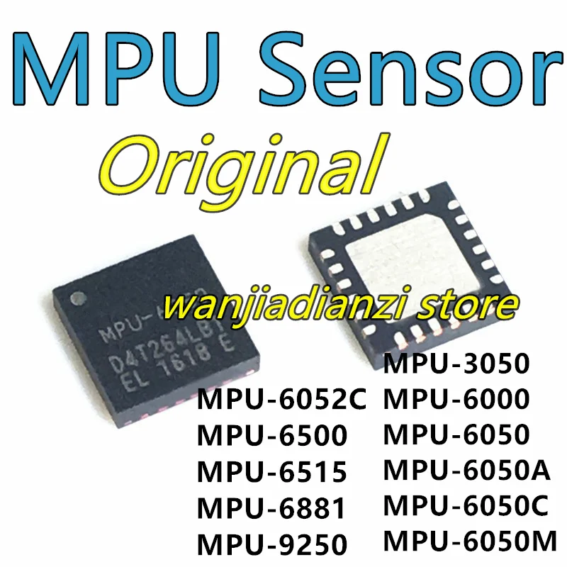 Novo-original-MPU6050-MPU-3050-MPU6050-MPU6000-MPU6052C-MPU6500-MPU6515 ...