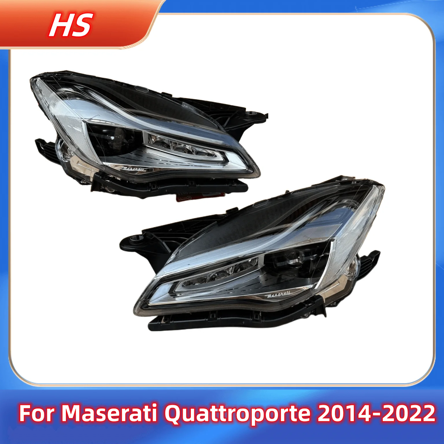 LED-headlights-for-Maserati-Quattroporte-2014-2017-Upgrade-2022-Trofeo ...