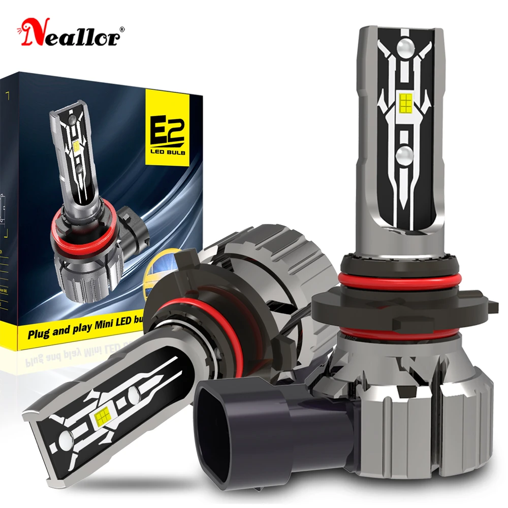 2X 9005 HB3 HIR2 H4 H7 H8 H9 H11 H10 HB4 LED Fog Light For VW ...