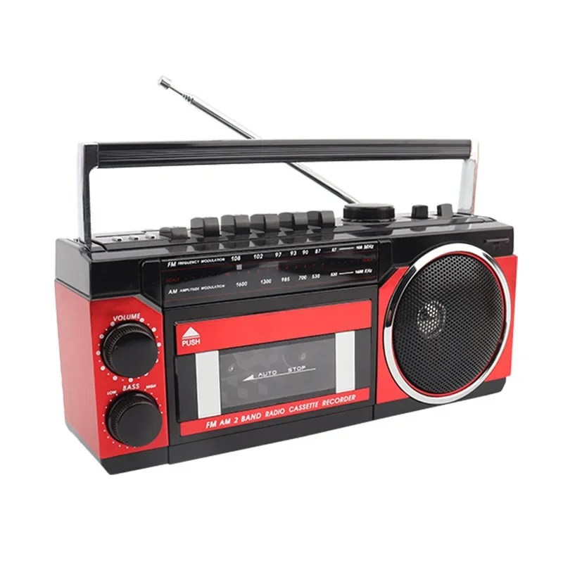 Retro-Portable-Multi-frequency-Radio-Usb-TFcard-Playback-Tape-Mp3 ...