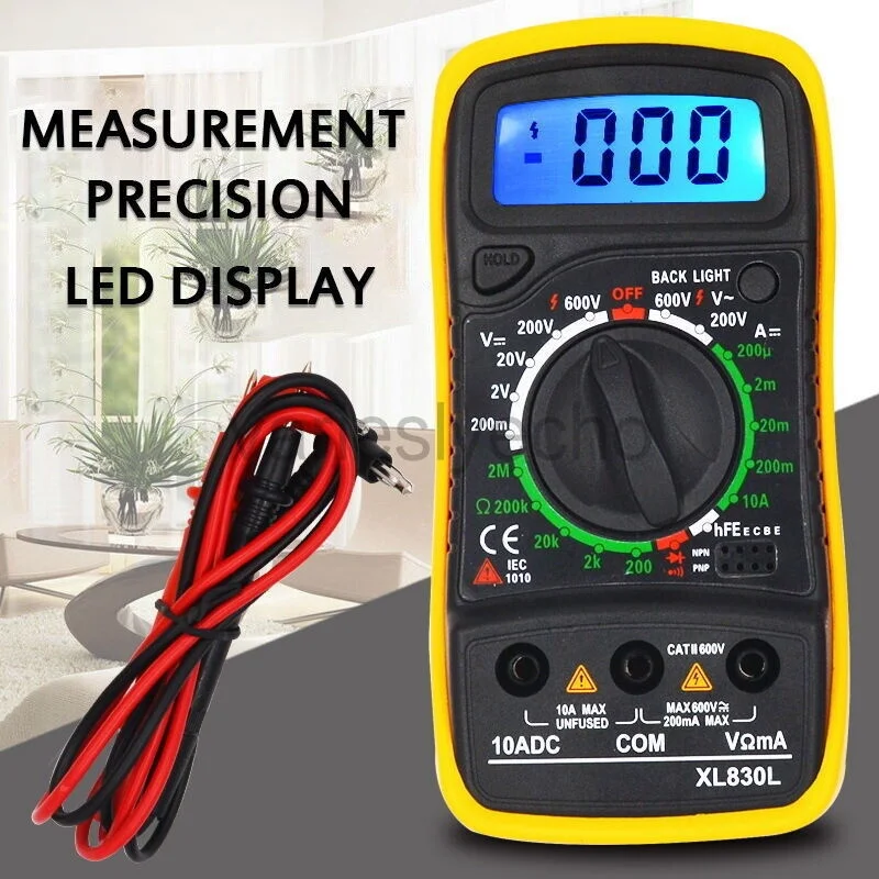 Xl830L-Smart-Professional-Digital-Multimeter-High-Precision-Ac-Dc ...