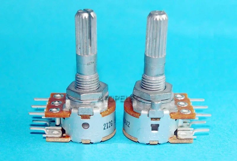 1pc-Japan-ALPS-RK16-50KAX2-100KAX2-Volume-LOG-Stereo-Potentiometer-2 ...