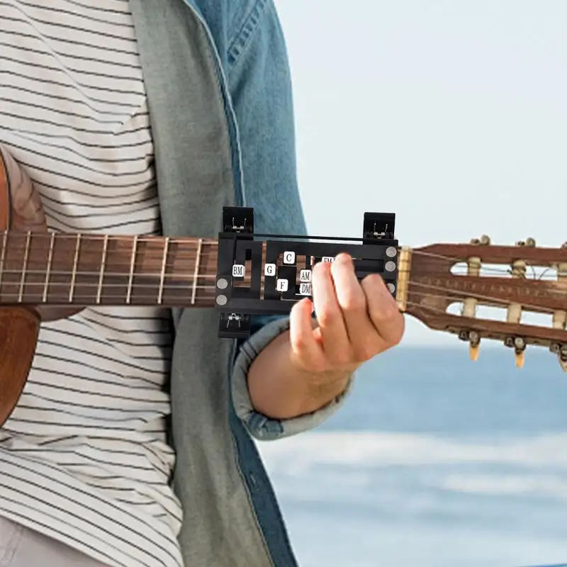 Guitar-Chord-Presser-Compact-Guitar-Accessories-Guitar-Trainer-Tool ...
