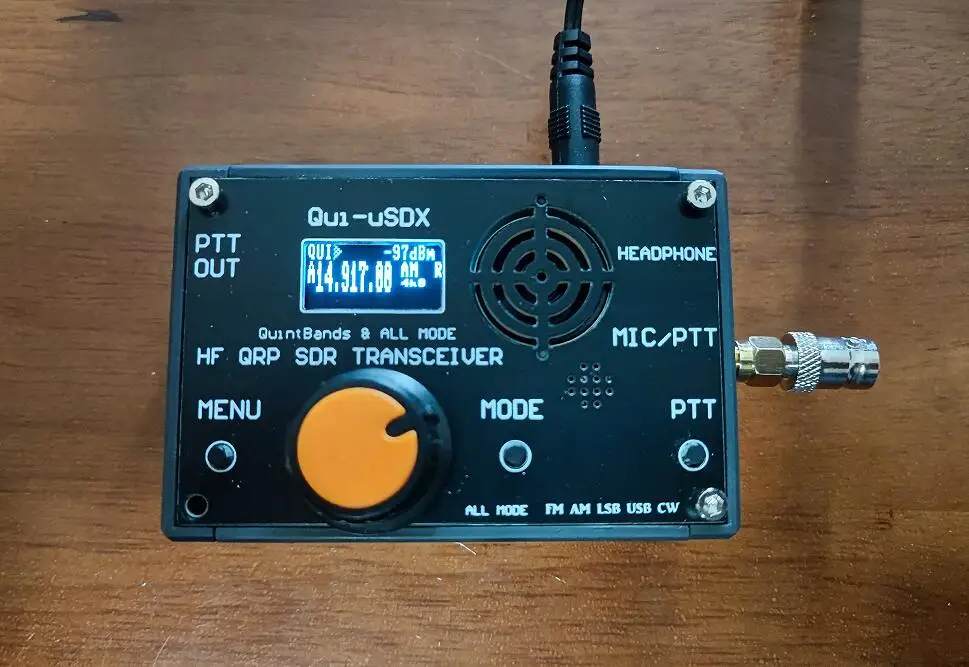 LOW BANDs 80m/60m/40m/30m/20m QUI-uSDX usdx Transceiver 5-band Multimode Shortwave HF QRP Radio