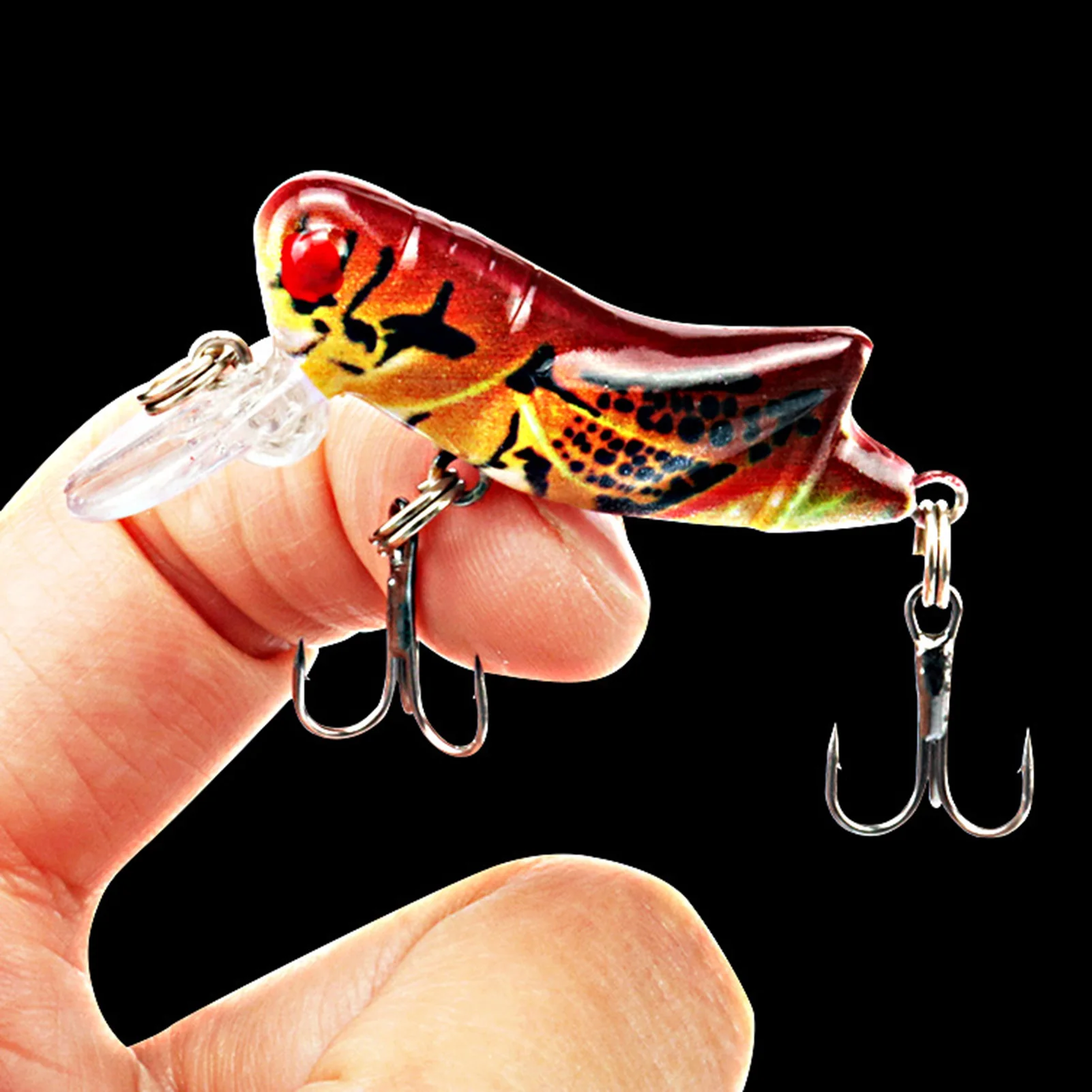 Hard-Fishing-Lures-Insect-Simulation-Bait-Realistic-Plastic-Fishing ...