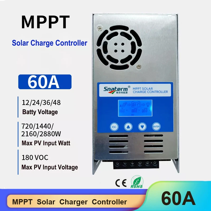 60A-30A-MPPT-Controllers-Solar-Charger-Controller-180V-DC-Solar-Charger ...