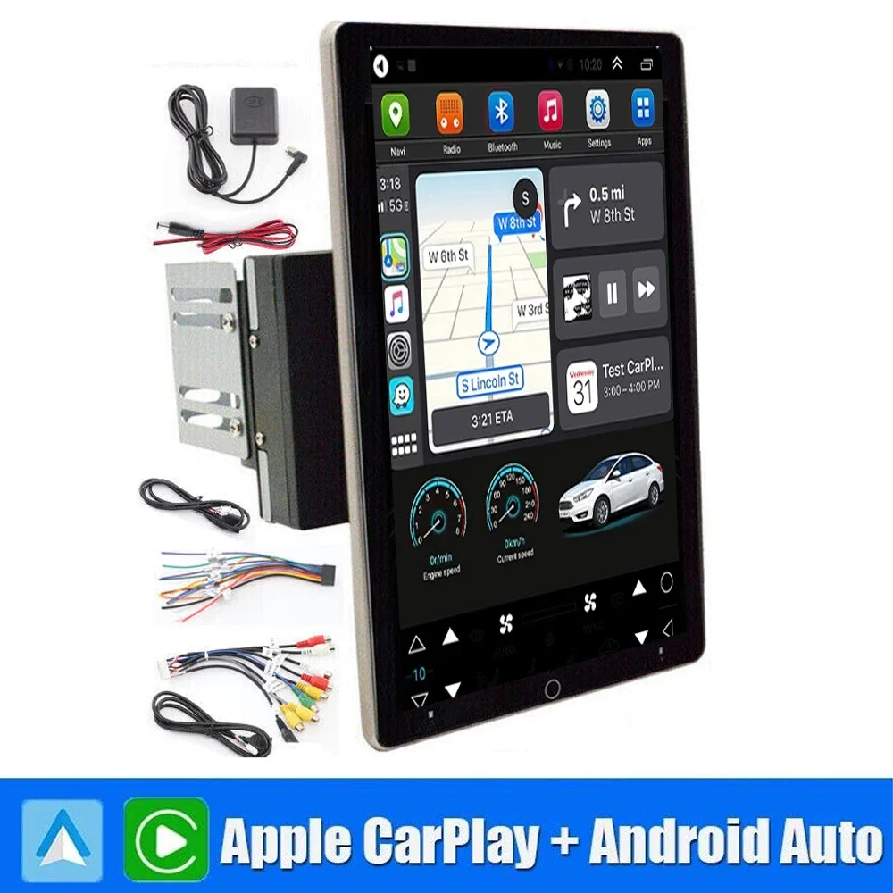 Android-14-0-10-1-pulgadas-rotaci-n-autom-tica-Radio-de-coche-Android ...