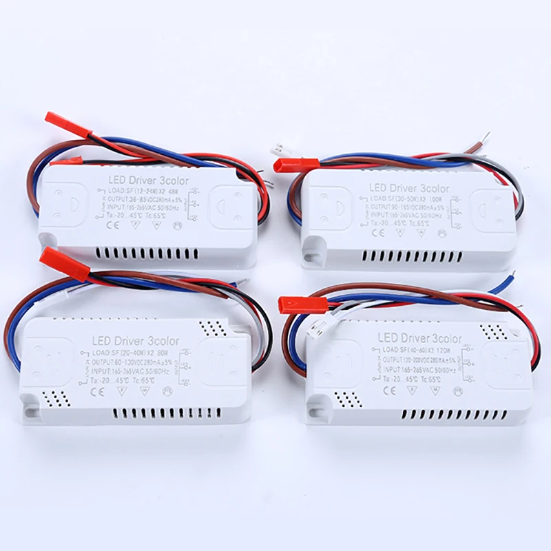 3Colors-LED-Driver-12-24W-20-40W-30-50W-40-60W-For-LED-Strip-Power ...