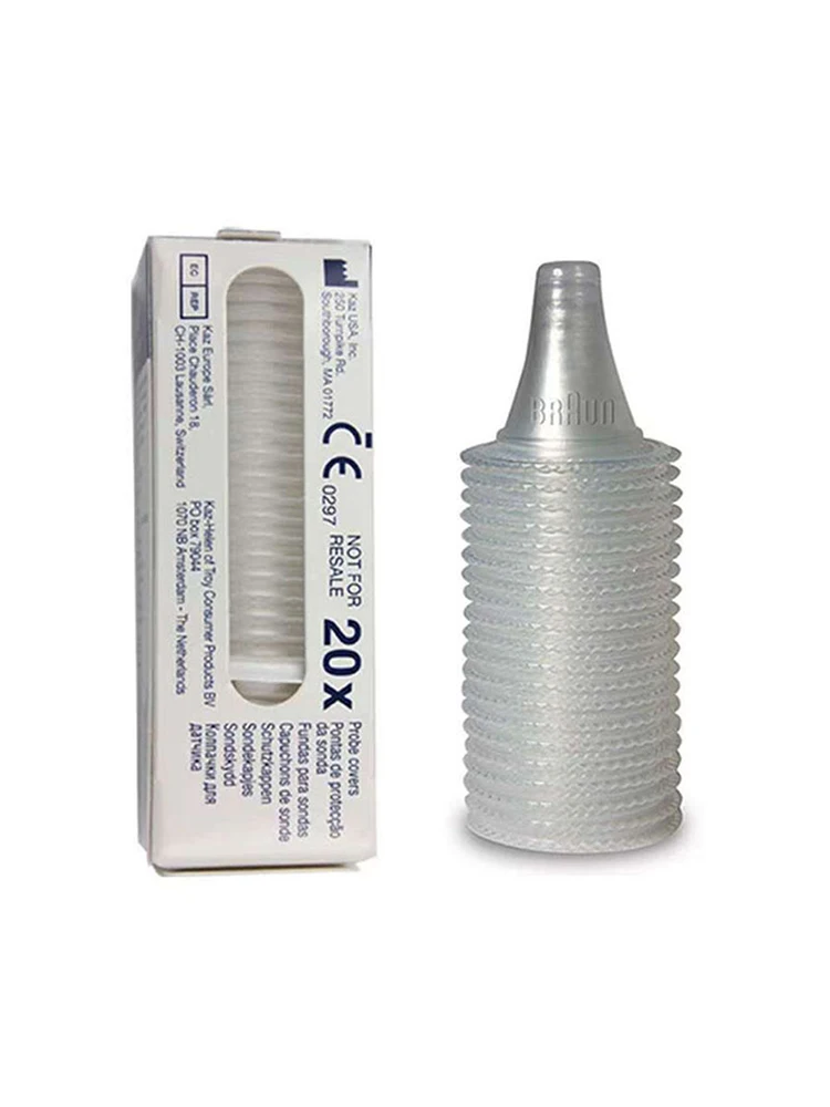 A-box-of-20PCS-ear-thermometer-probe-covers-with-Braun-Thermoscan ...