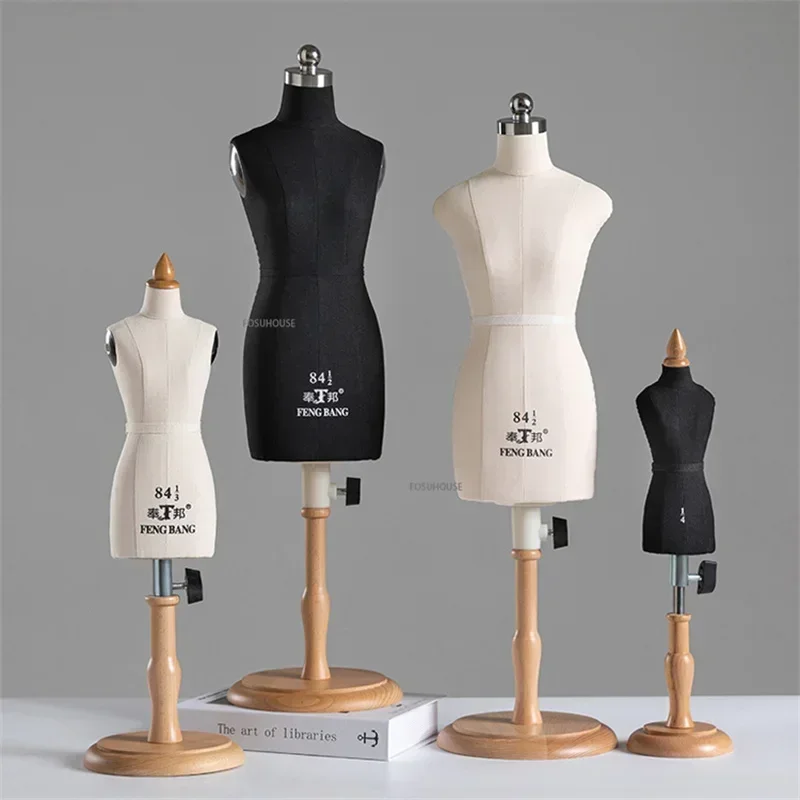 Body Apparel Sewing Supplies Manikin Torso Wood Sewing Female ...