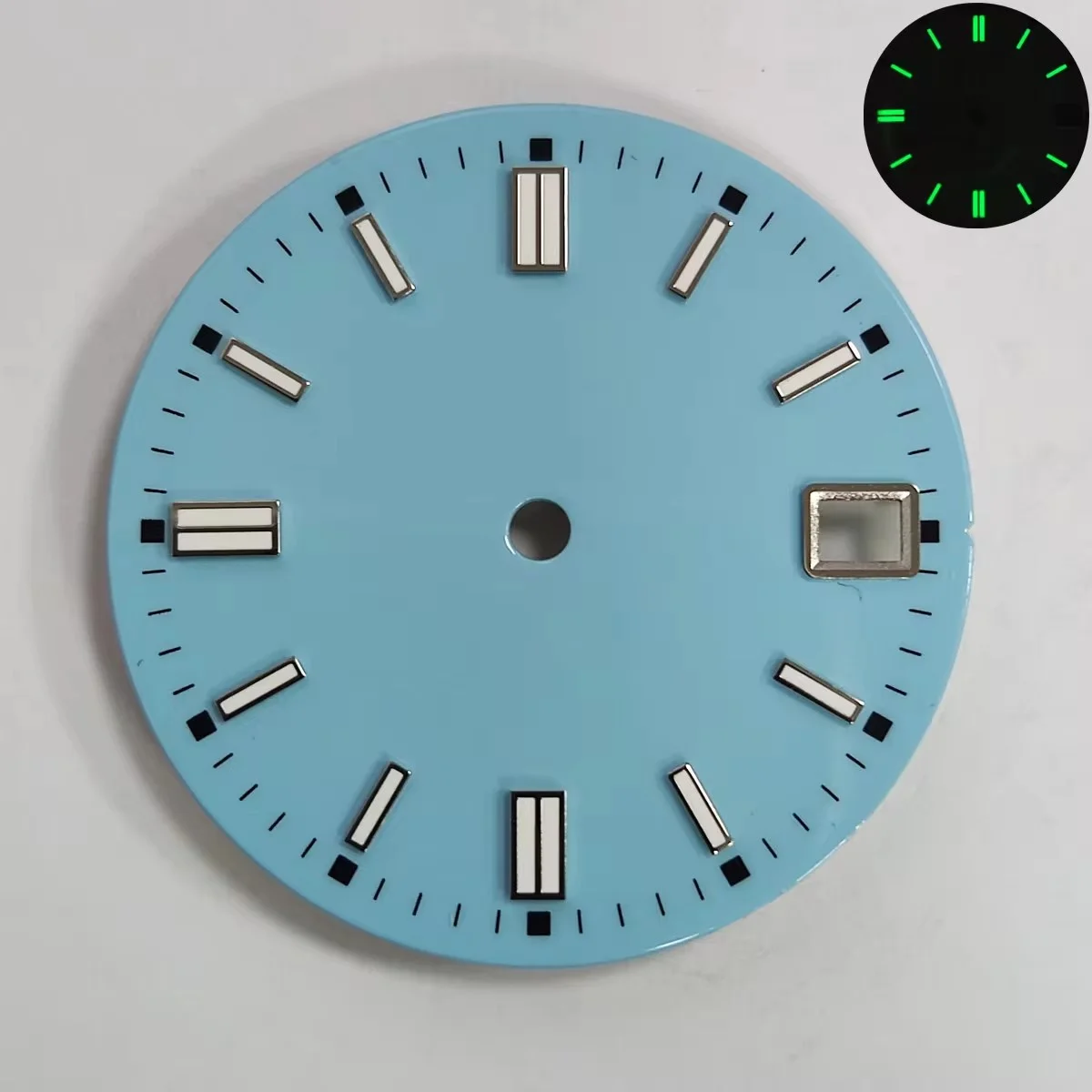 28-5mm-Watch-Dial-With-Date-Window-Sterile-Watch-Faces-Single-Calendar ...