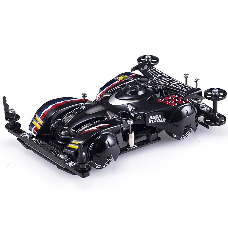 1 Set 1/32 Tamiya BUCK BLADER Assembled AR Chassis Car Mini 4WD Car ...