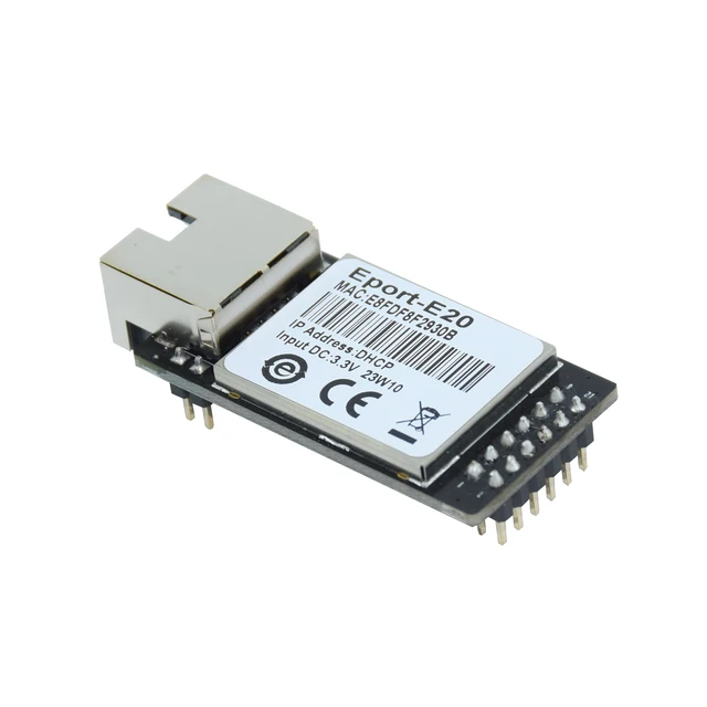 Eport E20 Network Server Port 33v Ttl Serial To Ethernet Beágyazott Modul Iot Eszköz Támogatása