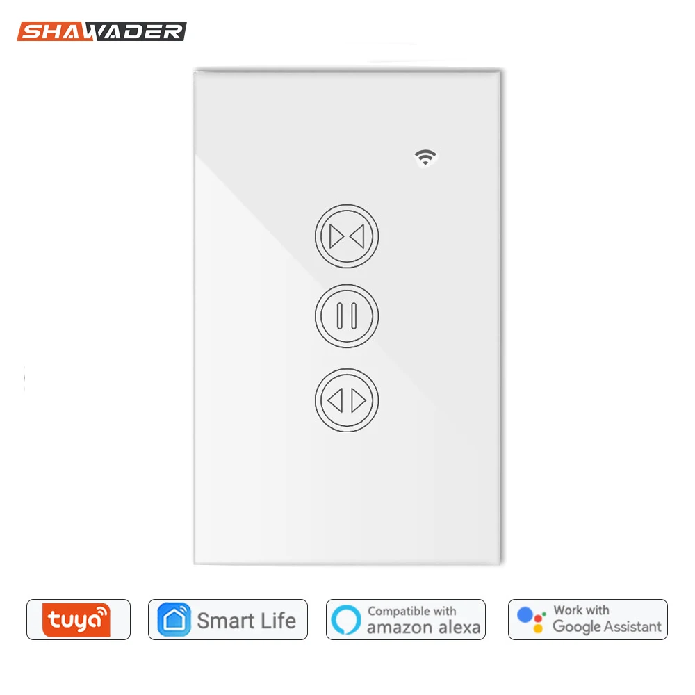 Shawader Tuya WiFi Smart Life Curtains Blinds Switch Roller Shutter ...