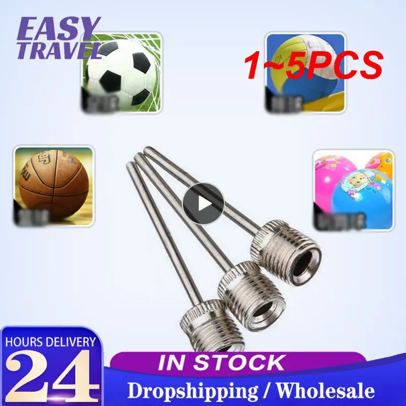 1-5PCS-2019Sport-Ball-Inflating-Pump-Needle-For-Football-Basketball ...