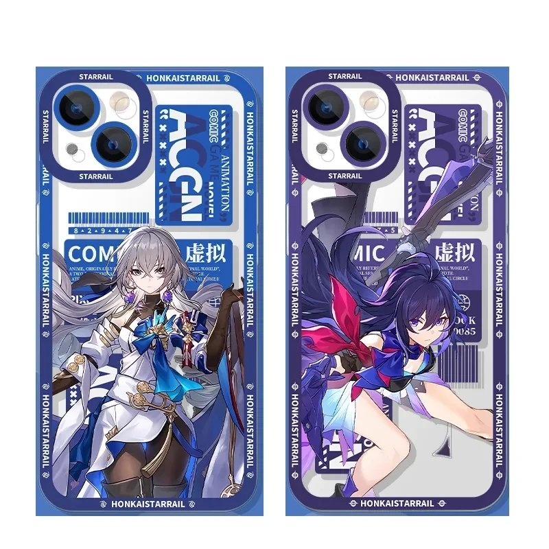 Game-Honkai-Star-Rail-Cosplay-Bronya-Serval-Kafka-Seele-TPU-iPhone ...