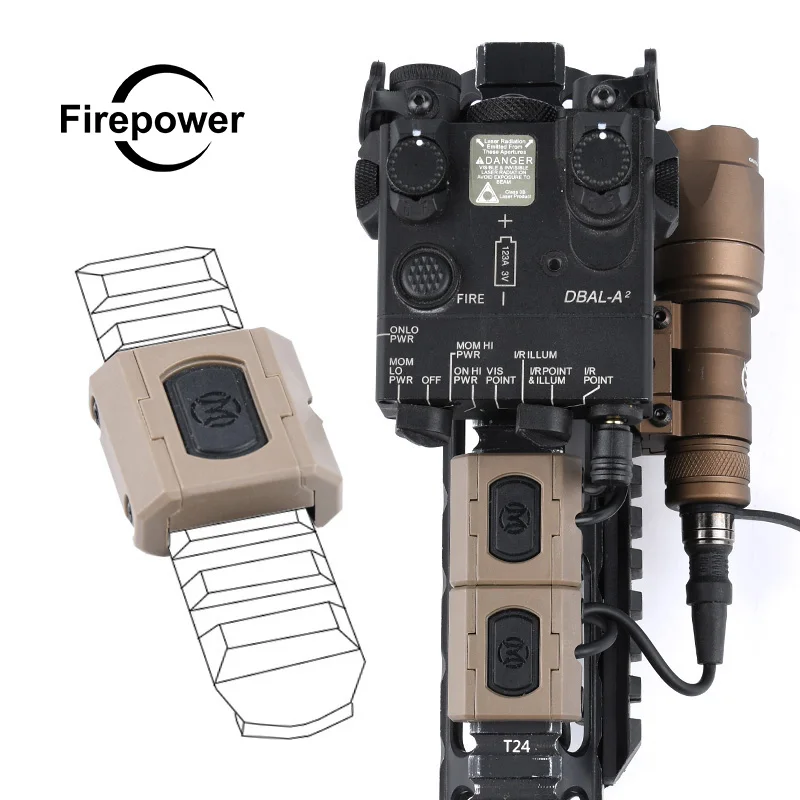 Tactical-Modbutton-Pressure-Flishlight-Switch-2-5mm-3-5mm-Crane-Laser ...