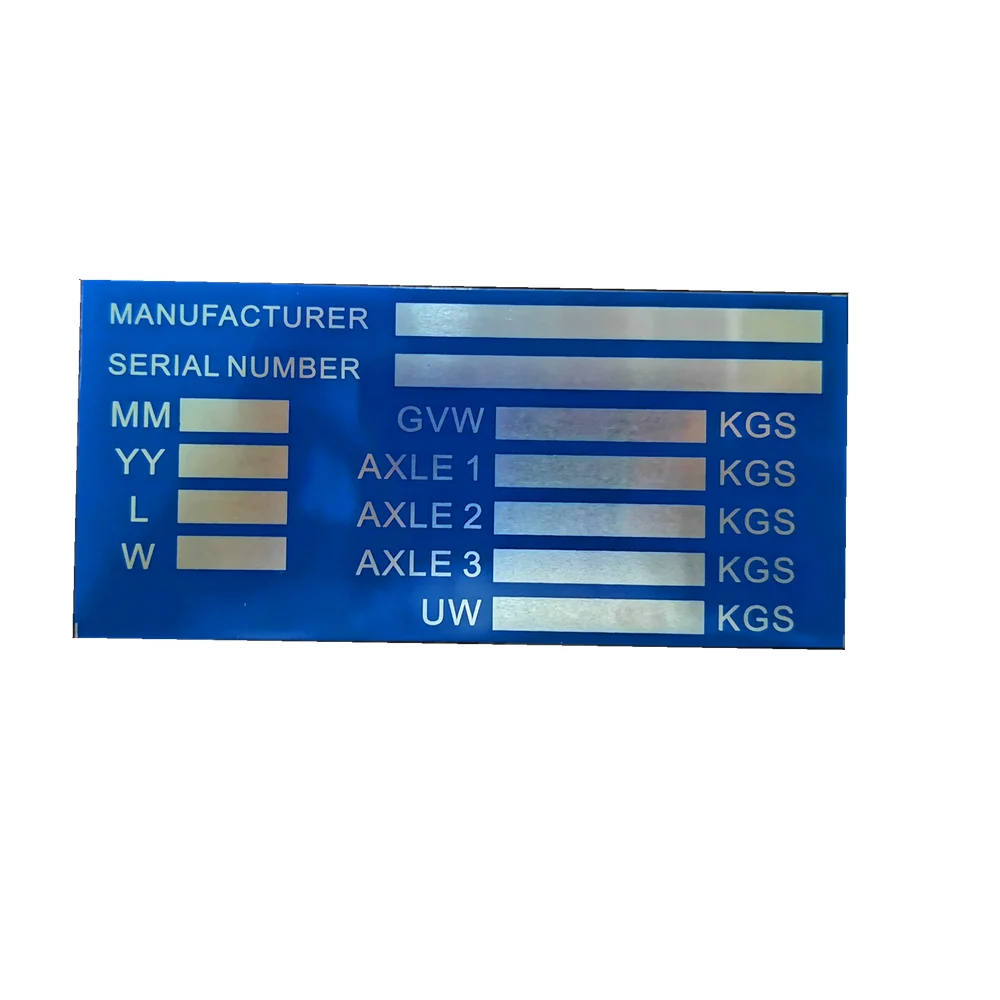Aluminum-Blank-or-Engraved-VIN-Serial-ID-TAG-Plate-Data-CAR-Truck-HOT ...