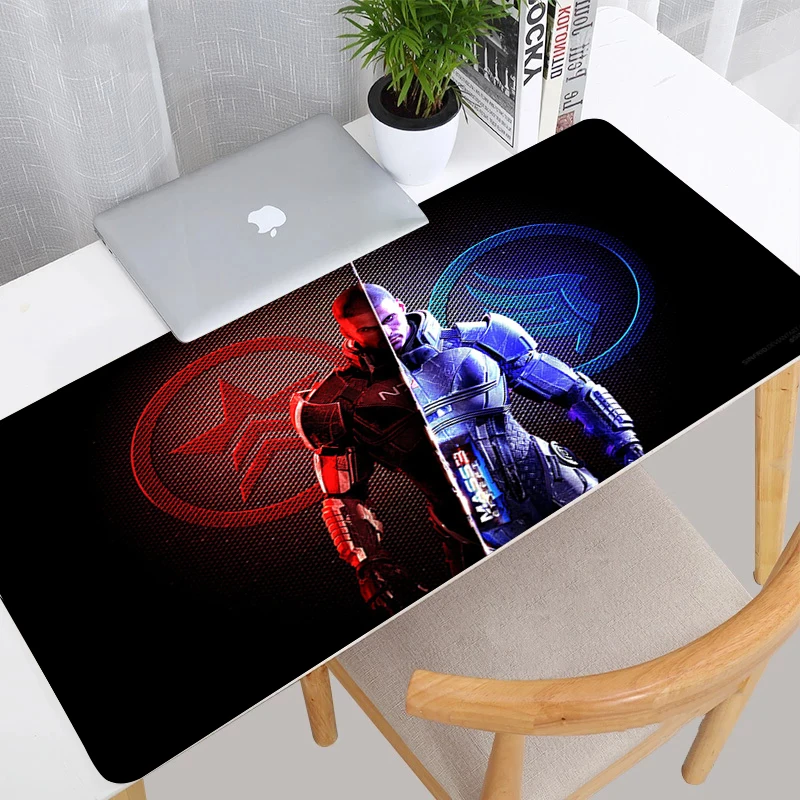 Mass Effect Natural Anti Slip Soft Rubber Mouse Pad Laptop Gamer Gaming ...
