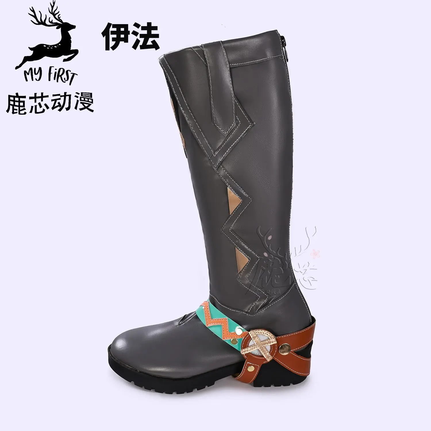 Game Genshin Impact Ifa Cosplay Shoes Halloween Carnival New Men's and ...