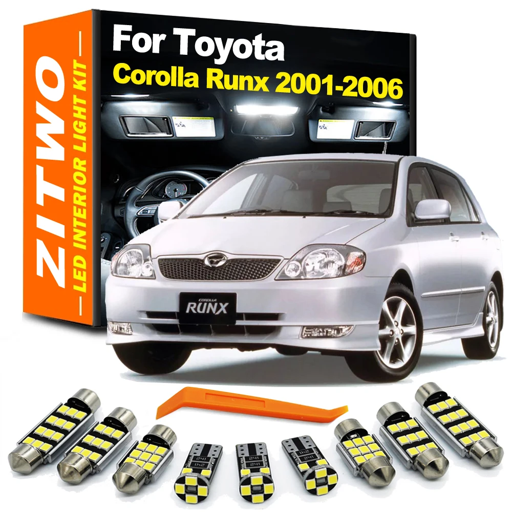 ZITWO 8Pcs For Toyota Corolla Runx 2001 2002 2003 2004 2005 2006 LED ...