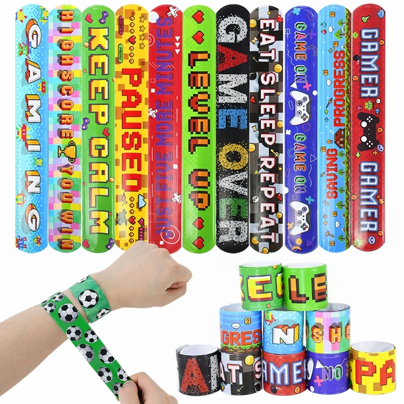 10pcs-Party-Slap-Bracelets-Creative-Animals-Unicorn-Mermaid-Game ...